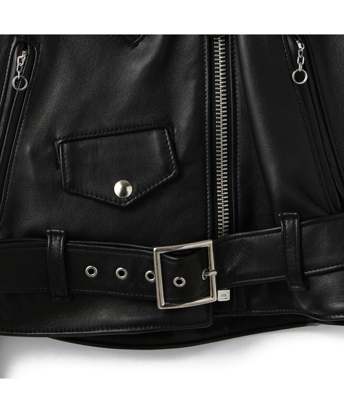 schott（ショット）の「Schott×RUMBLE RED/ショット×ランブルレッド/DOUBLE RIDERS ESSENTIAL/ダブルライダース エッセンシャル（ライダースジャケット ...