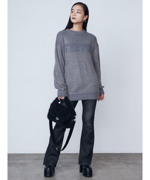 EMODA（エモダ）の「2トーンボアバッグ（ハンドバッグ）」 - WEAR