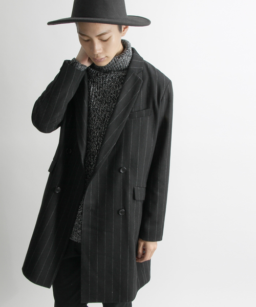 WEGO（ウィゴー）の「WEGO/メルトンダブルチェスターコート（チェスターコート）」 - WEAR