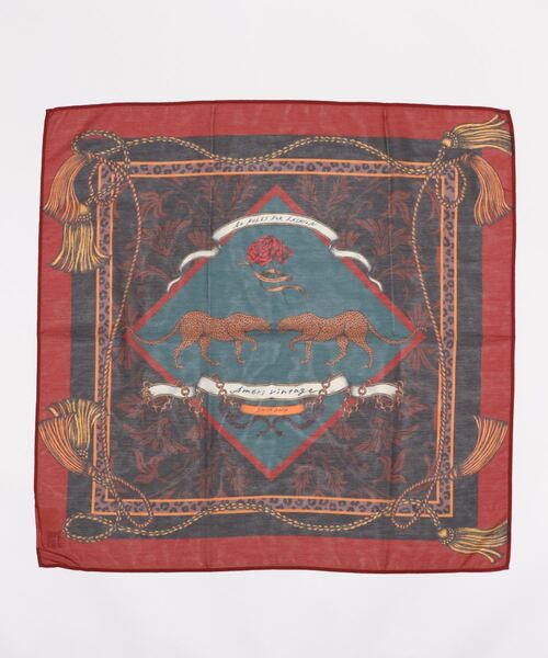 Ameri（アメリ）の「MEDI TWIN CHEETAH SCARF（バンダナ/スカーフ）」 - WEAR