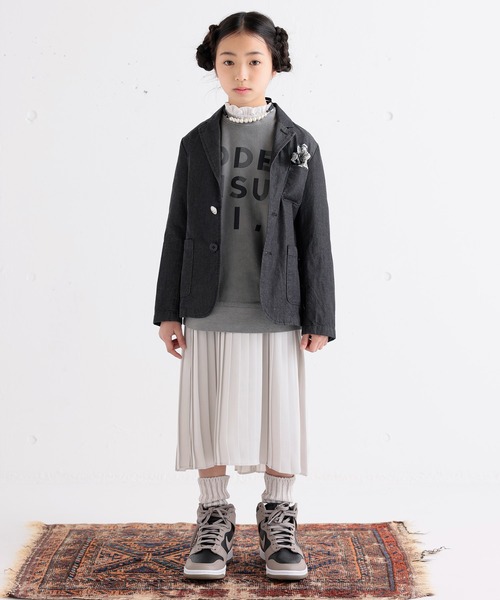 ARCH & LINE（アーチアンドライン）の「《環境配慮素材》長袖プリントトレーナー OG CANVAS TERRY LOOP ODEN PO オーガニックコットン裏毛 製品染め[85 ...