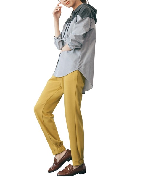 Ranan（ラナン）の「異素材切替ゆるパーカー（パーカー）」 - WEAR