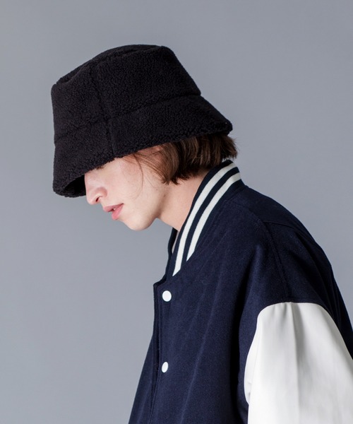 VICTIM（ヴィクティム）の「VICTIM ヴィクティム / ×CA4LA BOA BUCKET HAT カシラコラボレーションボアバケット ...