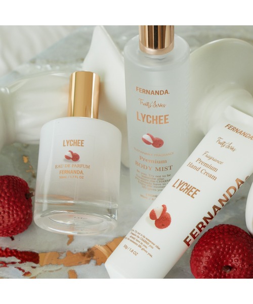 【数量限定】フレグランスプレミアムボディミスト（ライチ）/Fragrance Premium Body Mist (Lychee)（フレグランスミスト）｜FERNANDA（フェルナンダ）の ...