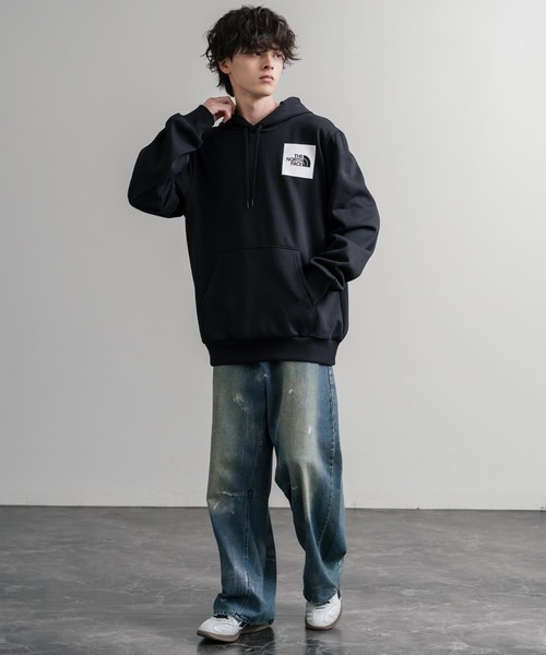 THE NORTH FACE ザ・ノースフェイス FINE HOODIE/裏起毛ロゴワン