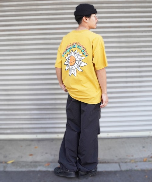 ELEMENT（エレメント）の「ELEMENT/エレメント バックプリント オーバーサイズTee クルーネック半袖Tシャツ BE021-240（Tシャツ/カットソー）」 - WEAR