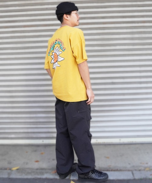 ELEMENT（エレメント）の「ELEMENT/エレメント バックプリント オーバーサイズTee クルーネック半袖Tシャツ BE021-240（Tシャツ/カットソー）」 - WEAR