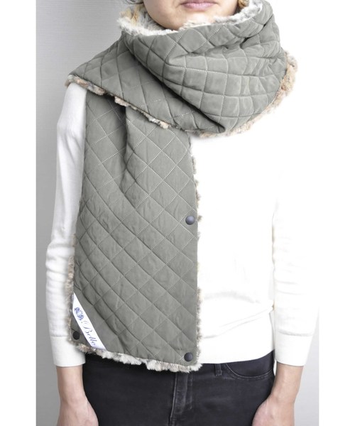 Bello（ベッロ）の「【Bello】QUILT MILITARY SNOOD（ストール/ショール）」 - WEAR