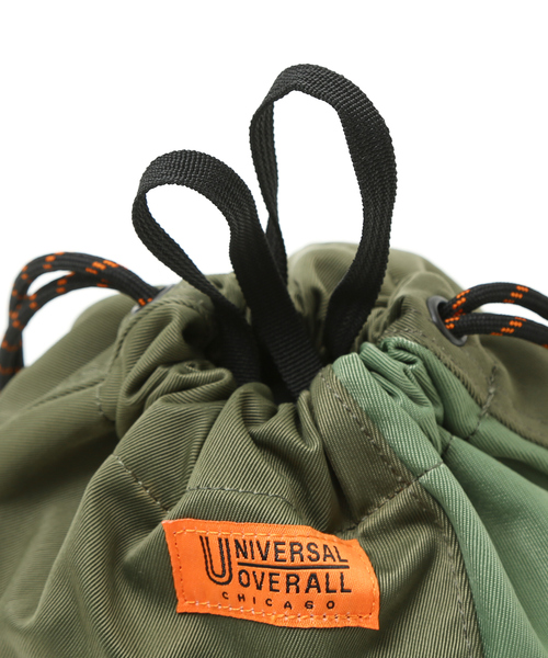 ABAHOUSE（アバハウス）の「UNIVERSALOVERALL / ユニバーサルオーバーオール / ナイロン&ツイルポーチ（ショルダーバッグ）」 - WEAR