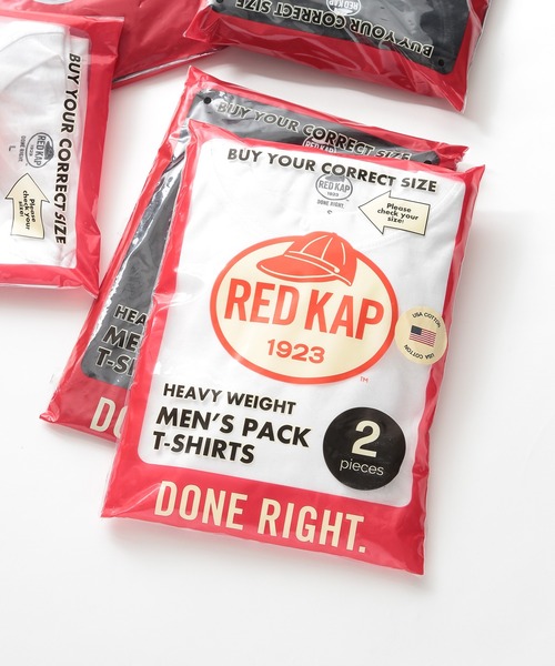 【セール】【RED KAP】パッククルーネックTシャツ RK5700（Tシャツ/カットソー）｜RED KAP（レッドキャップ）のファッション通販 - ZOZOTOWN