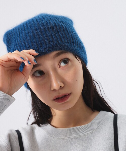 BEAMS BOY（ビームスボーイ）の「【別注】cableami / モヘヤ ワッチキャップ（ニットキャップ/ビーニー）」 - WEAR