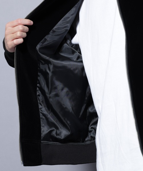 ベロア MA-1（MA-1）｜NANO universe（ナノユニバース）のファッション