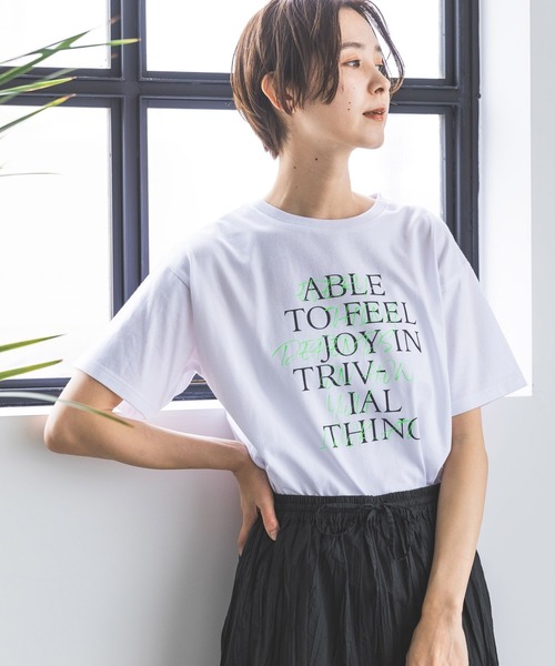 LEPSIM（レプシィム）の「カラーロゴT 906310（Tシャツ/カットソー）」 - WEAR