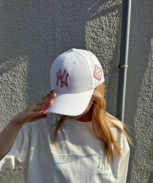 MLB Korea（エムエルビーコリア）の「『MLB Korea/エムエルビーコリア』ダイヤモンドストラクチャーボールCAP（キャップ ...