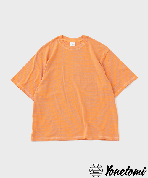 【セール】米富繊維 / Yonetomi 別注 ガーメントダイ BORDER Tシャツ（Tシャツ/カットソー）｜Yonetomi（ヨネトミ）のファッション通販 - ZOZOTOWN