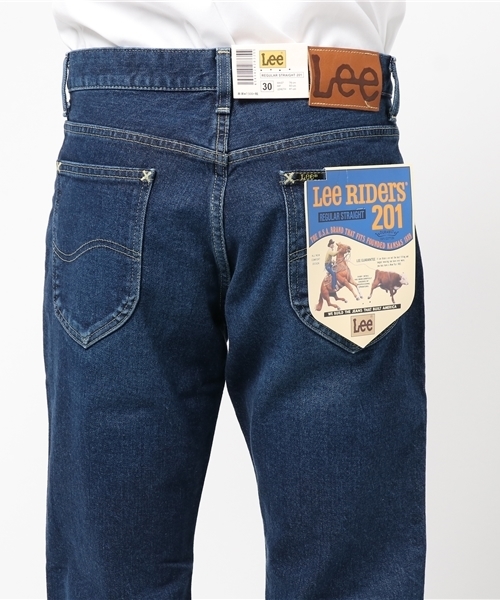 Lee（リー）の「【Lee】201 レギュラーストレート アンティークウォッシュ（デニムパンツ）」 - WEAR