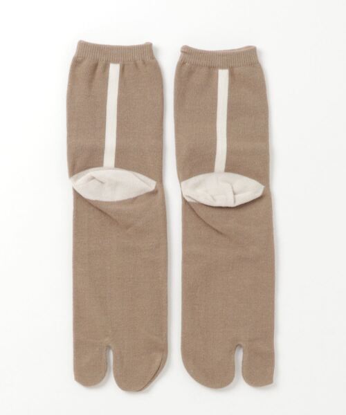 HARUSAKU（ハルサク）の「HARUSAKU / 足袋 Single Back Line Half Socks:ハルサクタビシングルバックラインハーフソックス（ソックス/靴下）」 - WEAR