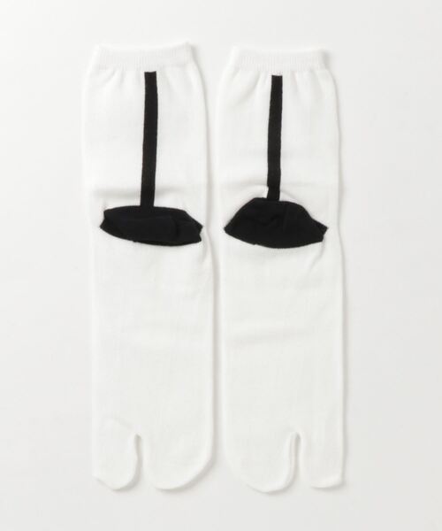 HARUSAKU（ハルサク）の「HARUSAKU / 足袋 Single Back Line Half Socks:ハルサクタビシングルバックラインハーフソックス（ソックス/靴下）」 - WEAR