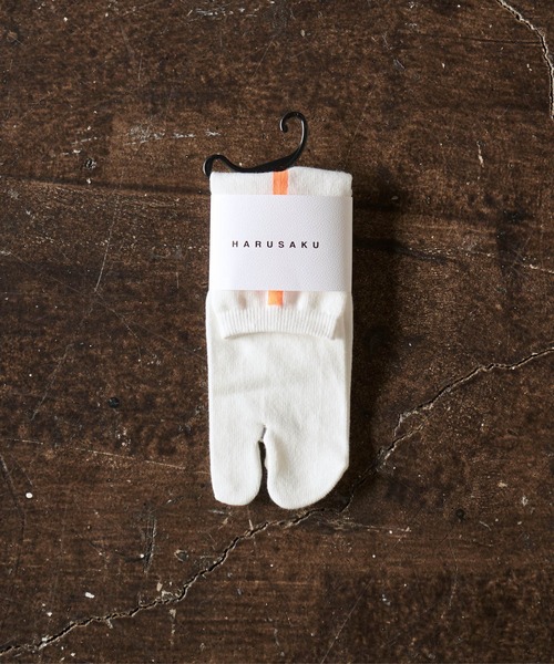 HARUSAKU（ハルサク）の「HARUSAKU / 足袋 Single Back Line Half Socks:ハルサクタビシングルバックラインハーフソックス（ソックス/靴下）」 - WEAR