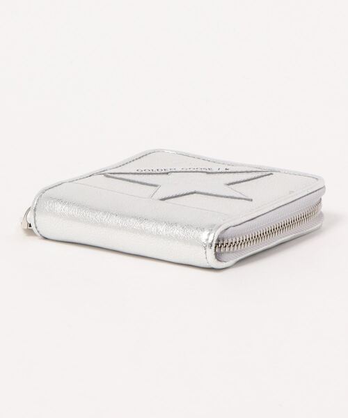 GOLDEN GOOSE（ゴールデングース）の「GOLDEN GOOSE Medium silver Star Wallet（財布）」 - WEAR