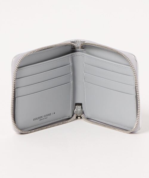 GOLDEN GOOSE（ゴールデングース）の「GOLDEN GOOSE Medium silver Star Wallet（財布）」 - WEAR