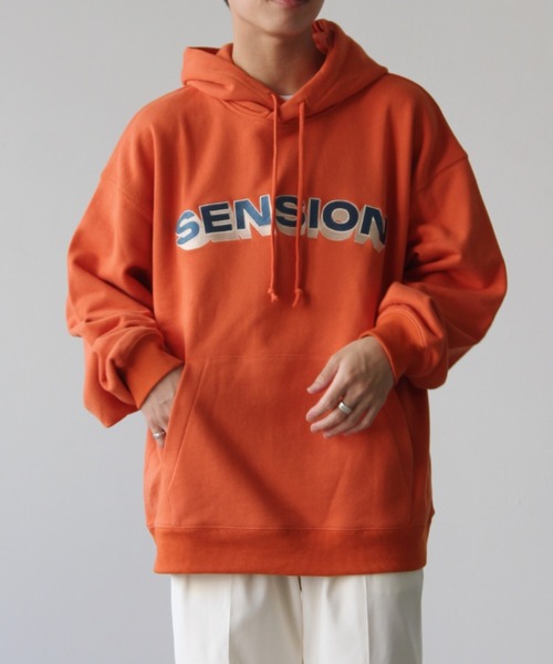 SENSION（センション）の「SENSION logo big hoodie（パーカー）」 - WEAR