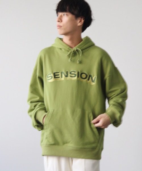 SENSION（センション）の「SENSION logo big hoodie（パーカー）」 - WEAR