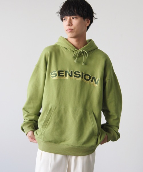 SENSION（センション）の「SENSION logo big hoodie（パーカー）」 - WEAR