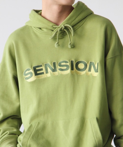 SENSION（センション）の「SENSION logo big hoodie（パーカー）」 - WEAR