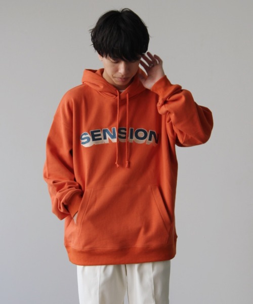 SENSION（センション）の「SENSION logo big hoodie（パーカー）」 - WEAR