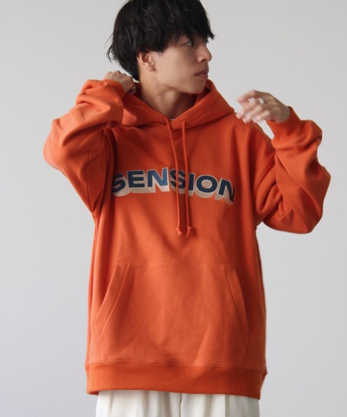 SENSION（センション）の「SENSION logo big hoodie（パーカー）」 - WEAR