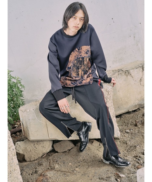 N'enuphar パイピングプリーツポケットスウェット（スウェット）｜PR01.（ピーアールワン）のファッション通販 - ZOZOTOWN