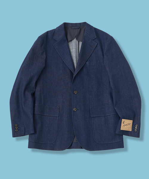 417 EDIFICE（フォーワンセブンエディフィス）の「【MOONLIGHT CLOTHING】DENIM JACKET（テーラード ...