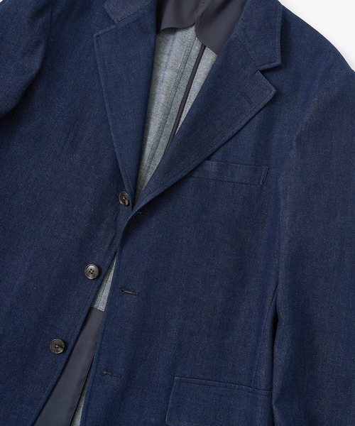 417 EDIFICE（フォーワンセブンエディフィス）の「【MOONLIGHT CLOTHING】DENIM JACKET（テーラード ...