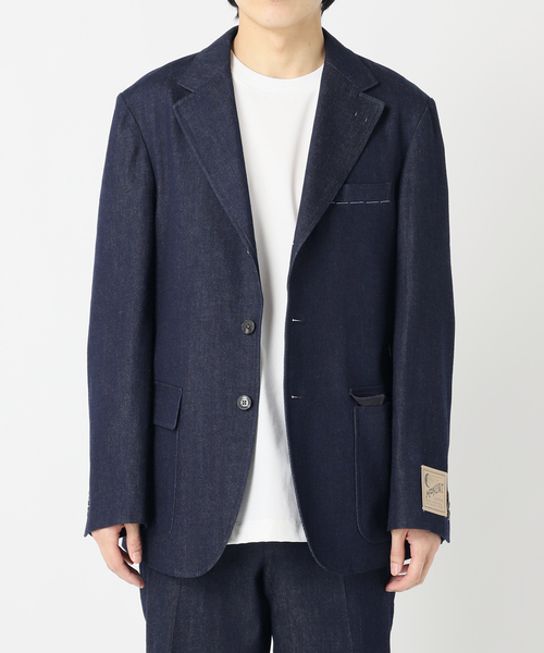417 EDIFICE（フォーワンセブンエディフィス）の「【MOONLIGHT CLOTHING】DENIM JACKET（テーラード ...