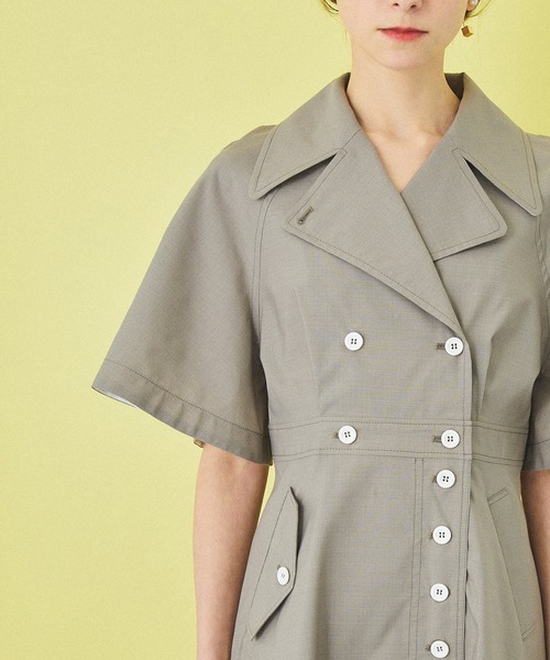 INella（イネラ）の「【INella(イネラ)】トレンチロングワンピース（ワンピース）」 - WEAR