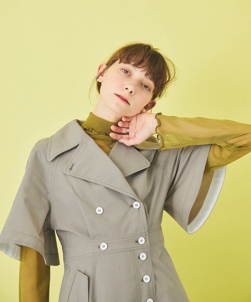 INella（イネラ）の「【INella(イネラ)】トレンチロングワンピース（ワンピース）」 - WEAR