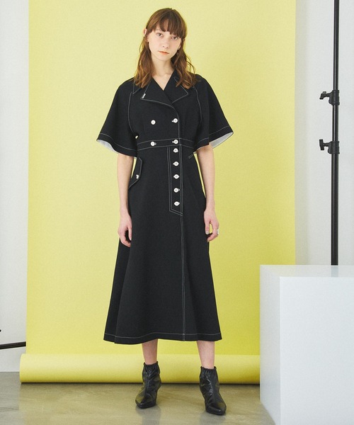 INella（イネラ）の「【INella(イネラ)】トレンチロングワンピース（ワンピース）」 - WEAR