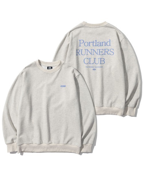 FCMM（エフシーエムエム）の「PORTLAND RUNNERS CLUB SWEATSHIRT/ポートランドランナーズクラブスウェットシャツ ...