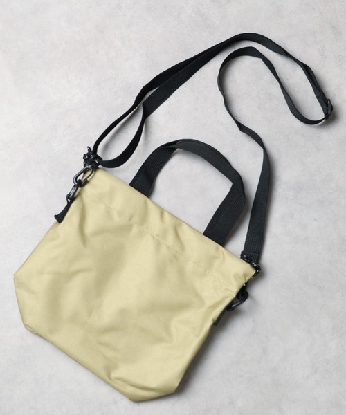 【セール】 RECYCLE POLYESTER PURSE MINI BAG リサイクルポリエステルパースミニバッグ（ショルダーバッグ ...