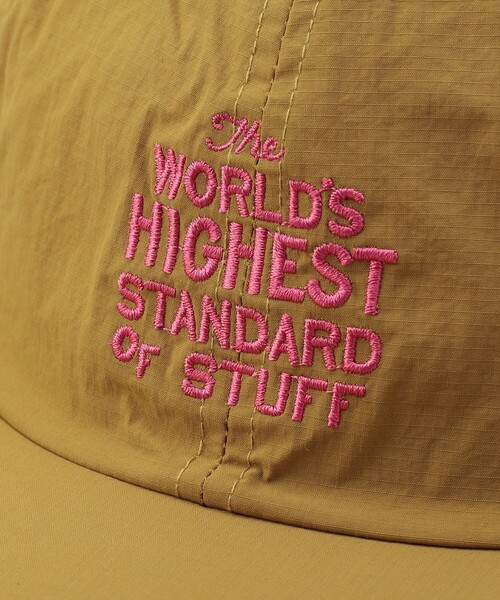 POLeR（ポーラー）の「POLeR/ポーラー HIGHEST EMB 6P CAP / ハイエスト エンブロイダリー 6パネルキャップ（キャップ）」 - WEAR
