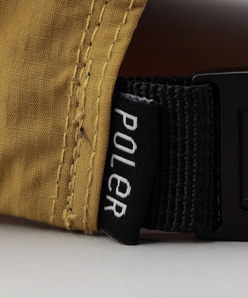 POLeR（ポーラー）の「POLeR/ポーラー HIGHEST EMB 6P CAP / ハイエスト エンブロイダリー 6パネルキャップ（キャップ）」 - WEAR