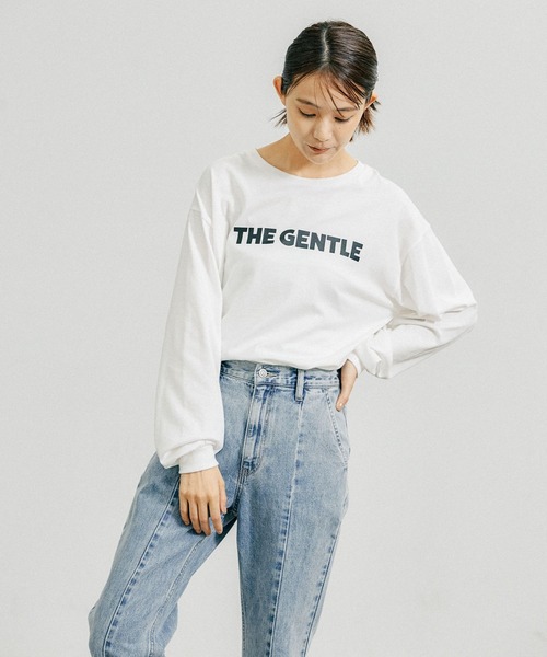 GLOBAL WORK（グローバルワーク）の「ヘビロッTEEプリントロングスリーブ/115472（Tシャツ/カットソー）」 - WEAR