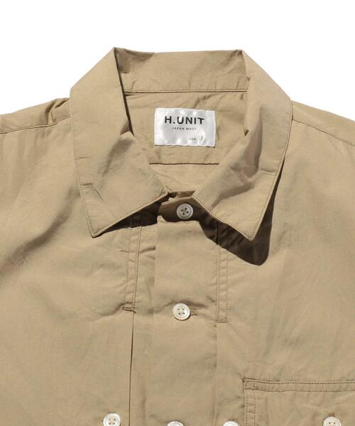 H.UNIT STORE LABEL（エイチユニット ストアレーベル）の「＜H.UNIT＞ TRIPLE POCKET SHT/シャツ（シャツ ...