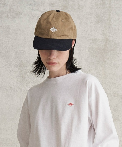 DANTON（ダントン）の「CHINO CLOTH 6PANEL CAP 2TONE（キャップ）」 - WEAR