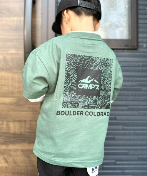【セール】【CAMP7】モチーフロゴTシャツ（Tシャツ/カットソー）｜CAMP7（キャンプセブン）のファッション通販 - ZOZOTOWN