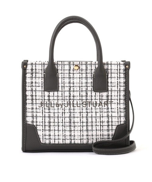 WEB限定カラーあり】ツイードショルダートート（トートバッグ）｜JILL