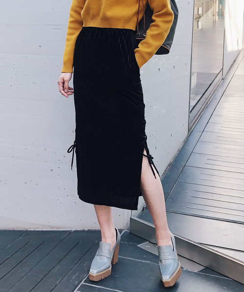 AMERI（アメリ）の「STRIPE PENCIL SKIRT（スカート）」 - WEAR