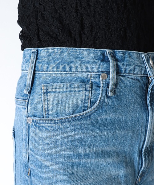 Jines（ジネス）の「【upper hights 】THE NIECE/ワイドストレートパンツ（デニムパンツ）」 - WEAR