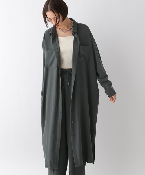 LEPSIM（レプシィム）の「マルチメリットカルゼ長袖ワンピース 242484（ワンピース）」 - WEAR